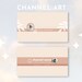 Michelle Channel Kit Youtube Branding Kit 2 Personalised Banner, 2 ...