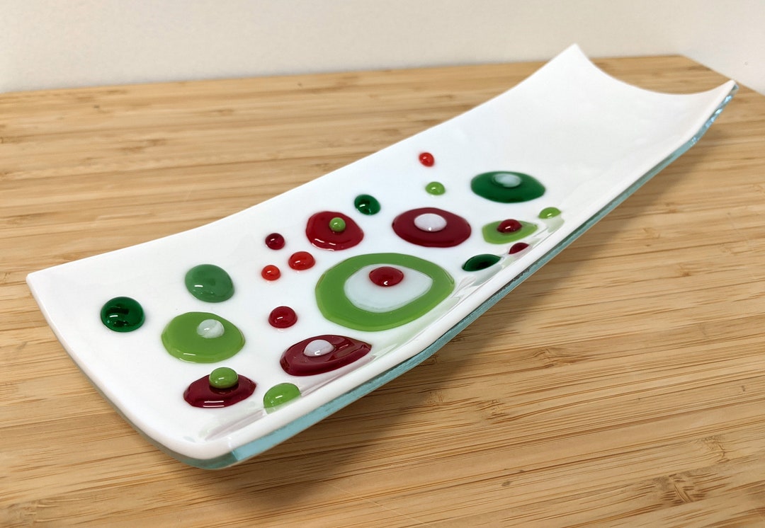 Holiday Rectangular Platter in White - Etsy