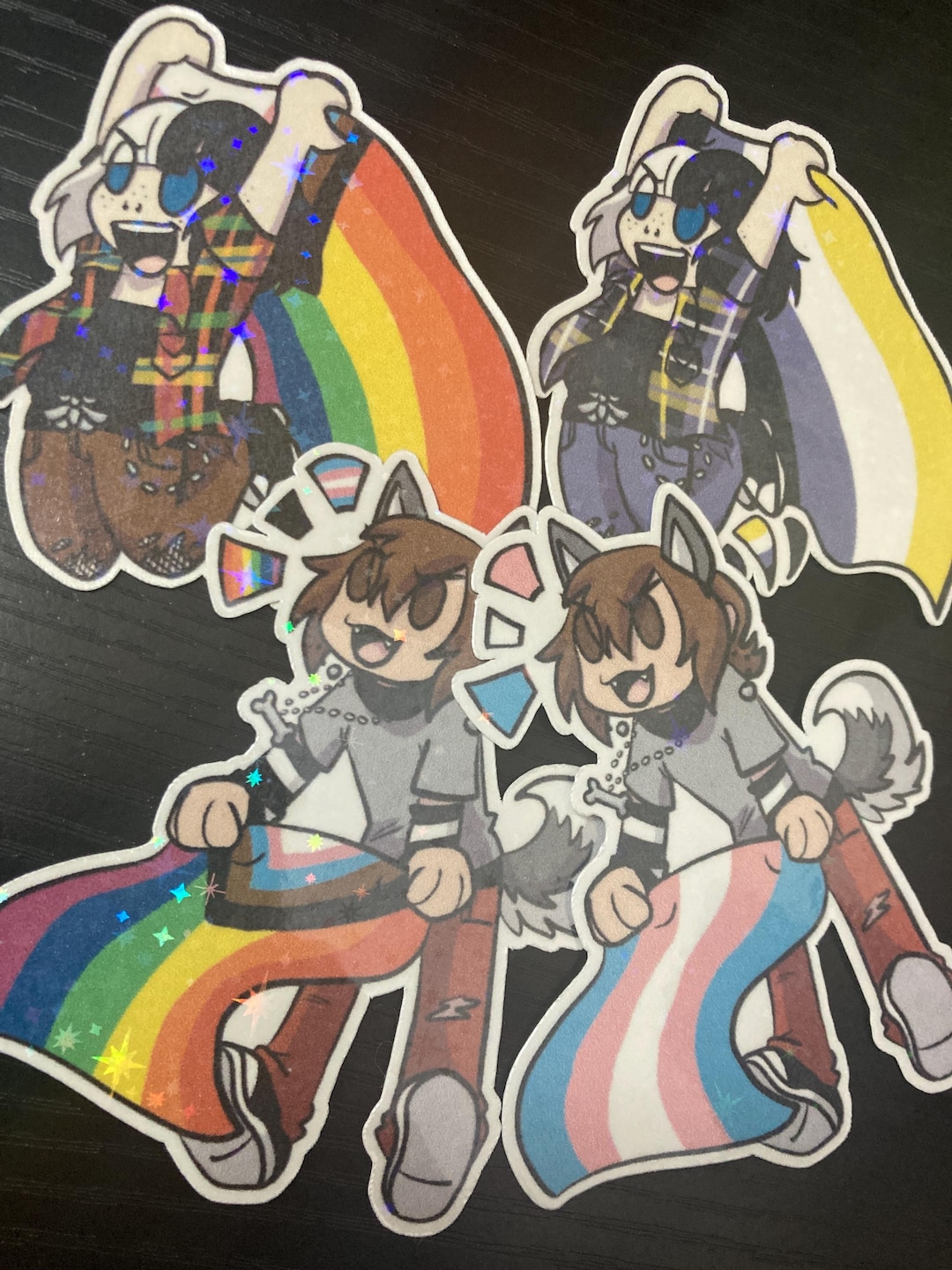 Original Character Pride Stickers! - Etsy