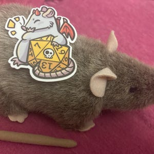 Nick Jr the Demon Rat Sticker - Etsy