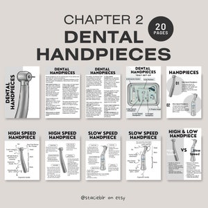 Dental Instruments Chapter 2 Pocket Guide, Dental Student, Hygienist - Etsy