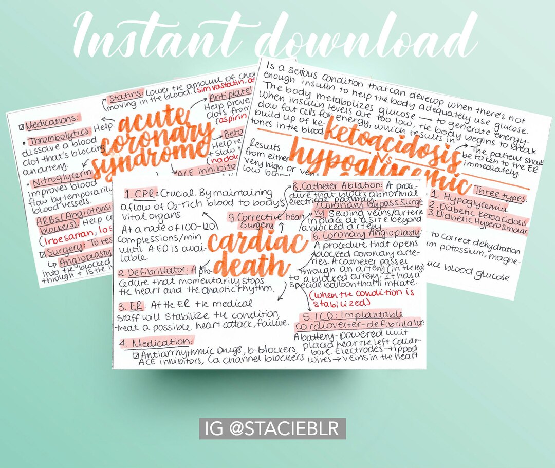 Internal Medicine FLASHCARDS Medicaldental and Nursing - Etsy