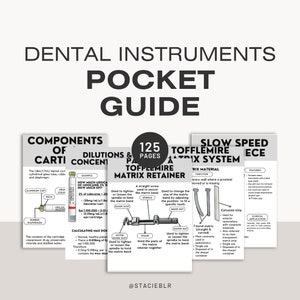 Dental Instruments Chapter 8 Dental Impressions Pocket Guide, Dental ...