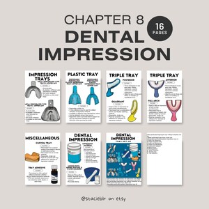 Dental Instruments Chapter 8 Dental Impressions Pocket Guide, Dental ...