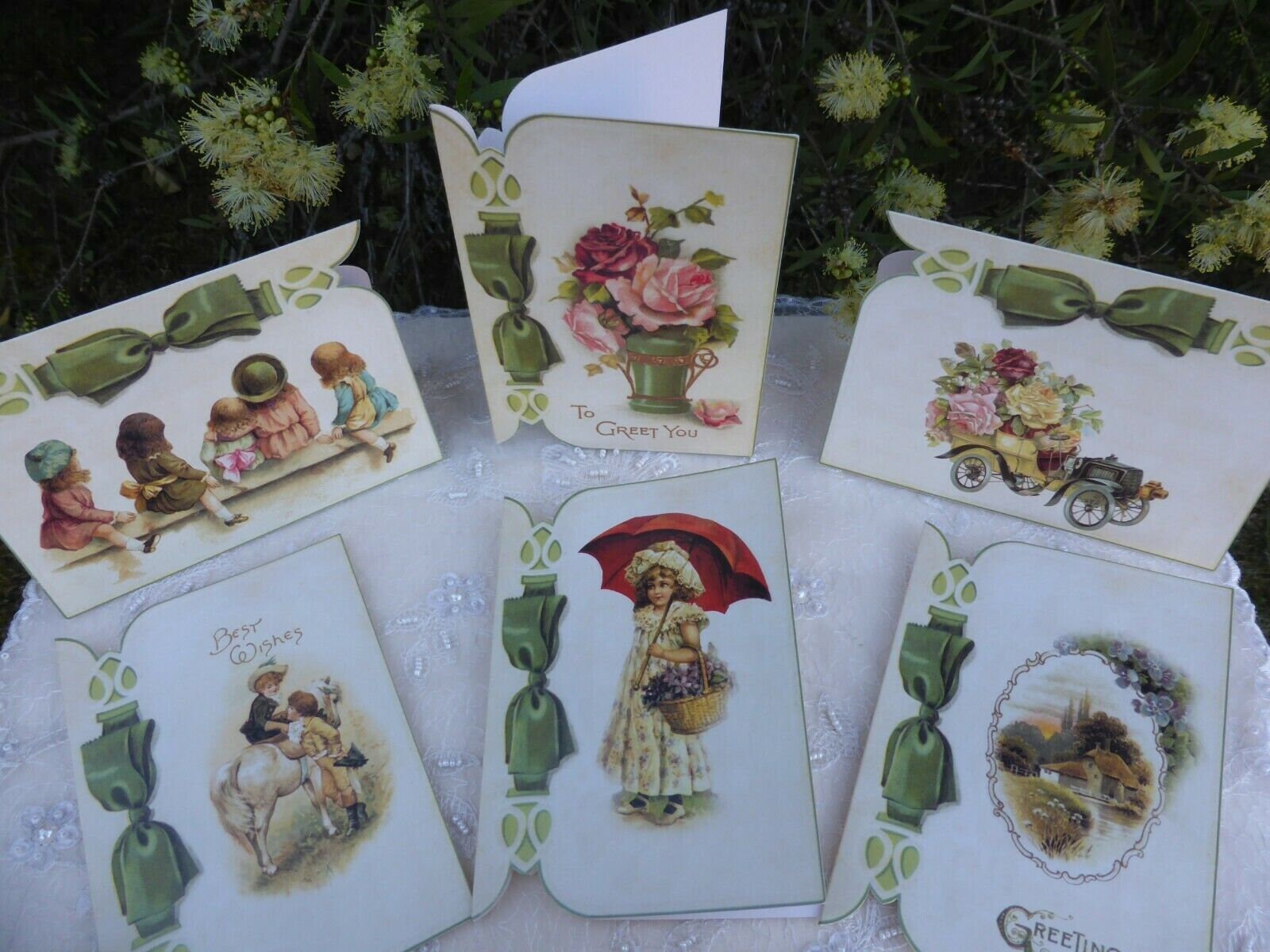 16 Vintage Victorian Cards Antique Style/scrapbook/ | Etsy Australia