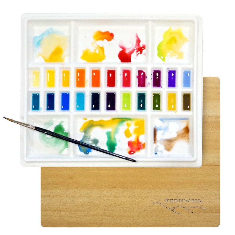 Porcelain Paint Palette - Etsy