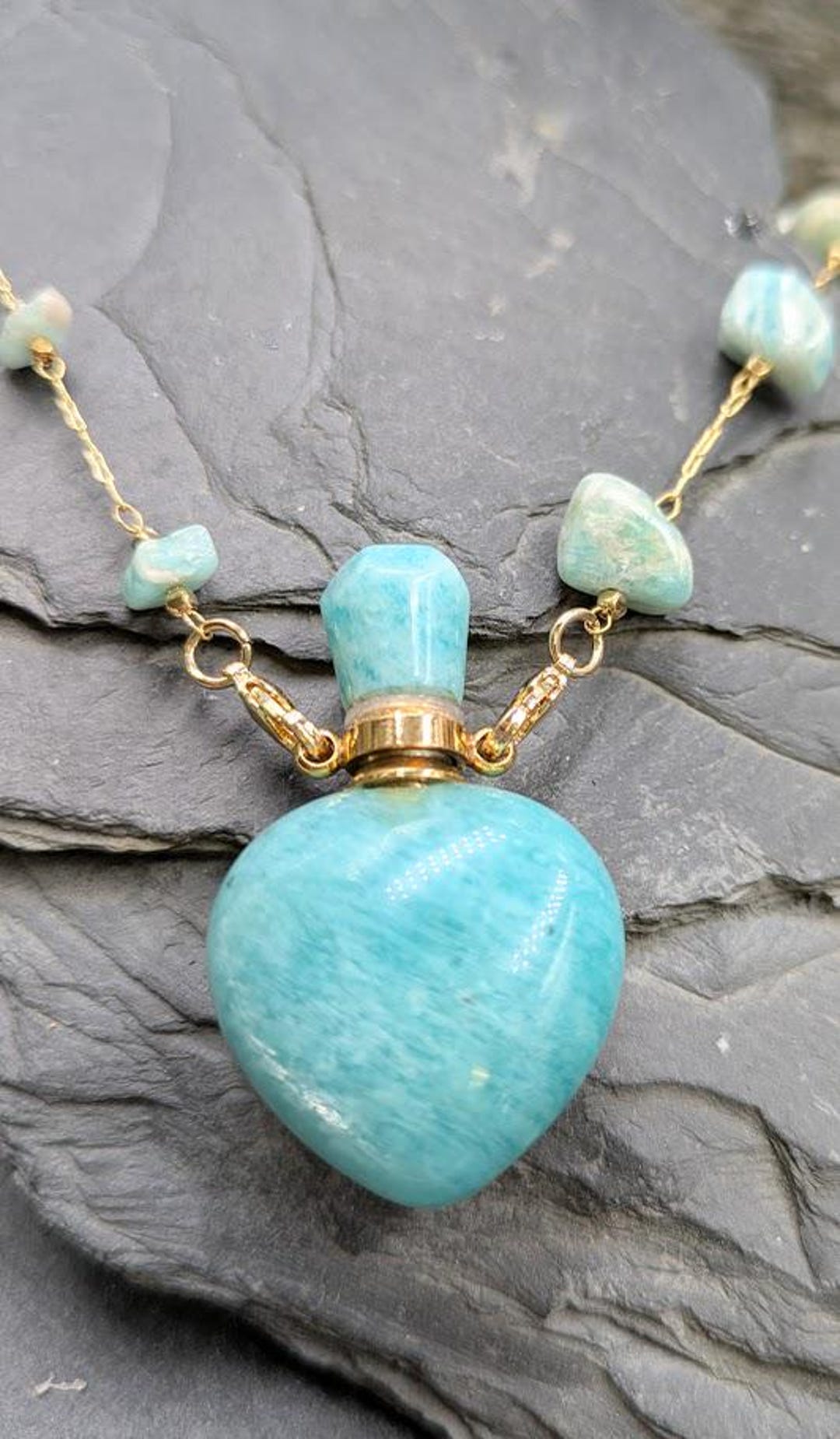Urn, Turquoise Pendant, Mini Urn, Cremation, Keepsake, Mourning Jewelry ...