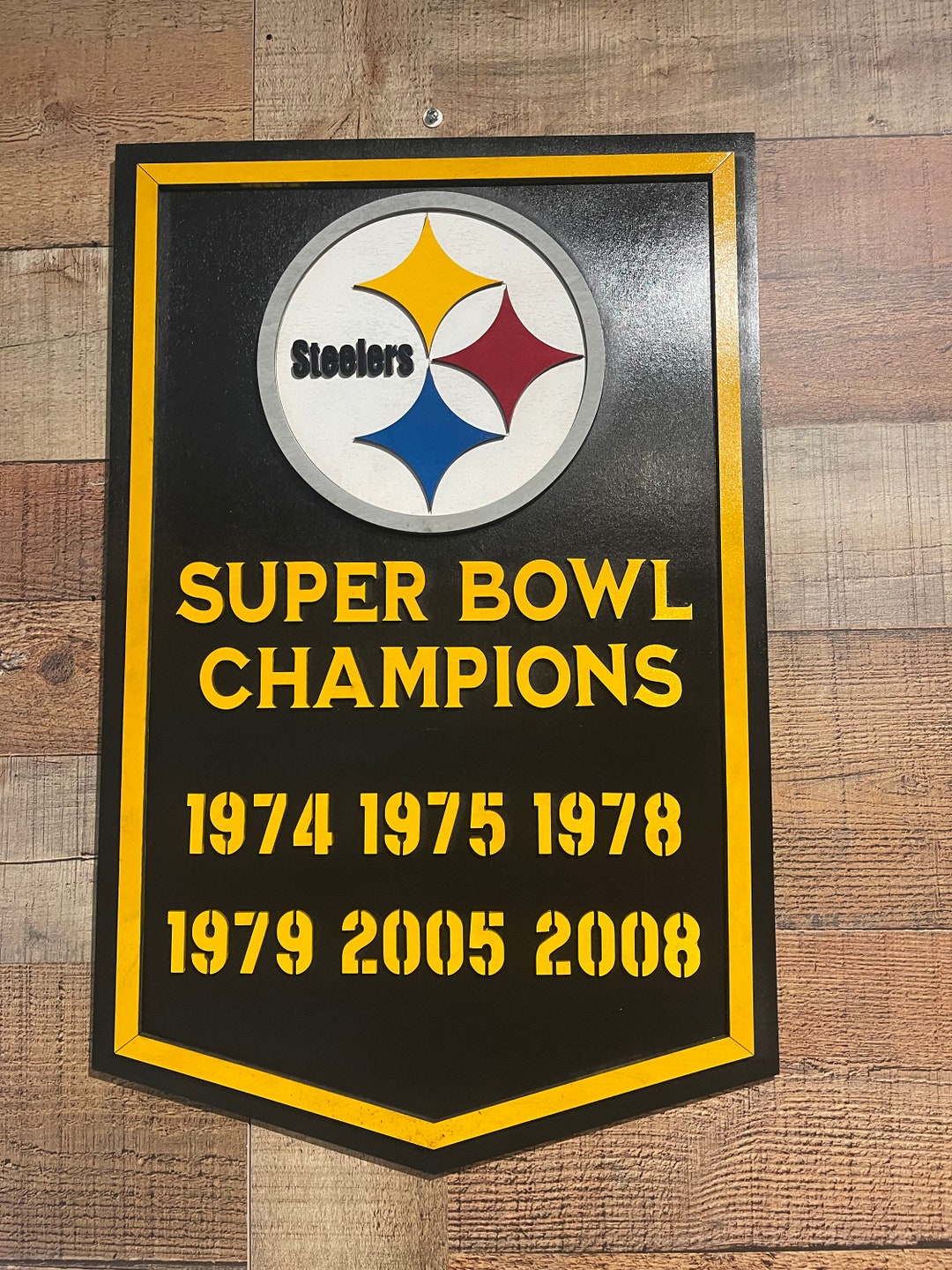 Super Bowl Banner Steelers - Etsy