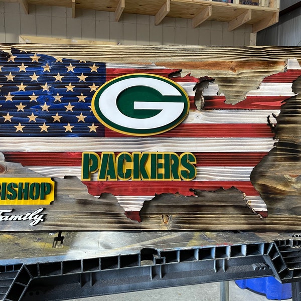Packers Team Sign - Etsy