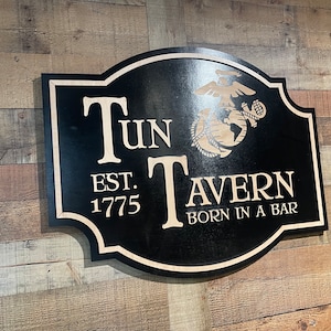 Tun Tavern Wall Sign - Etsy