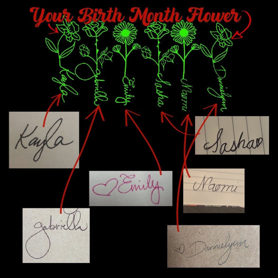 Custom Handwriting Into Template Svg Digital Design Only - Etsy