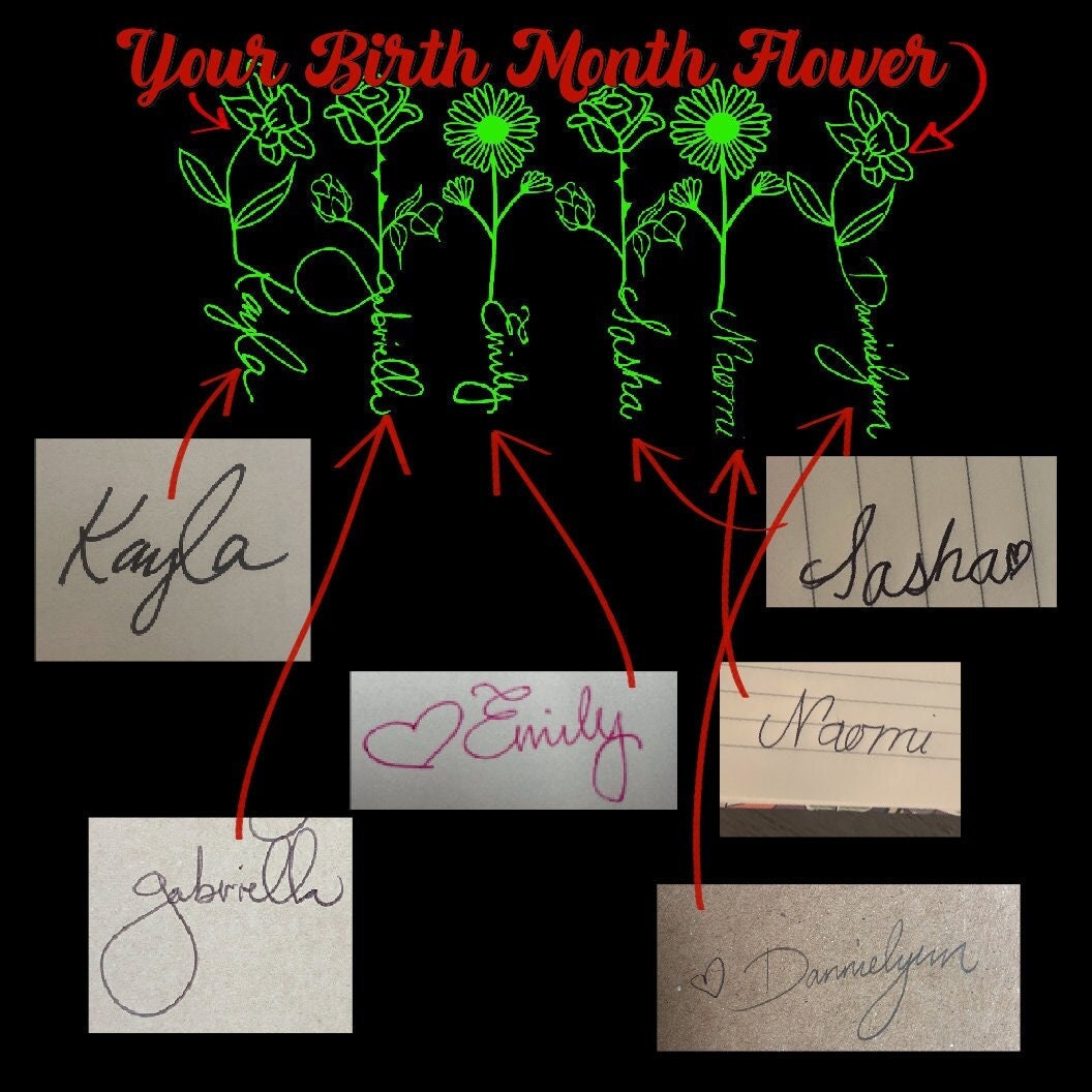 Custom Handwriting Into Template Svg Digital Design Only - Etsy