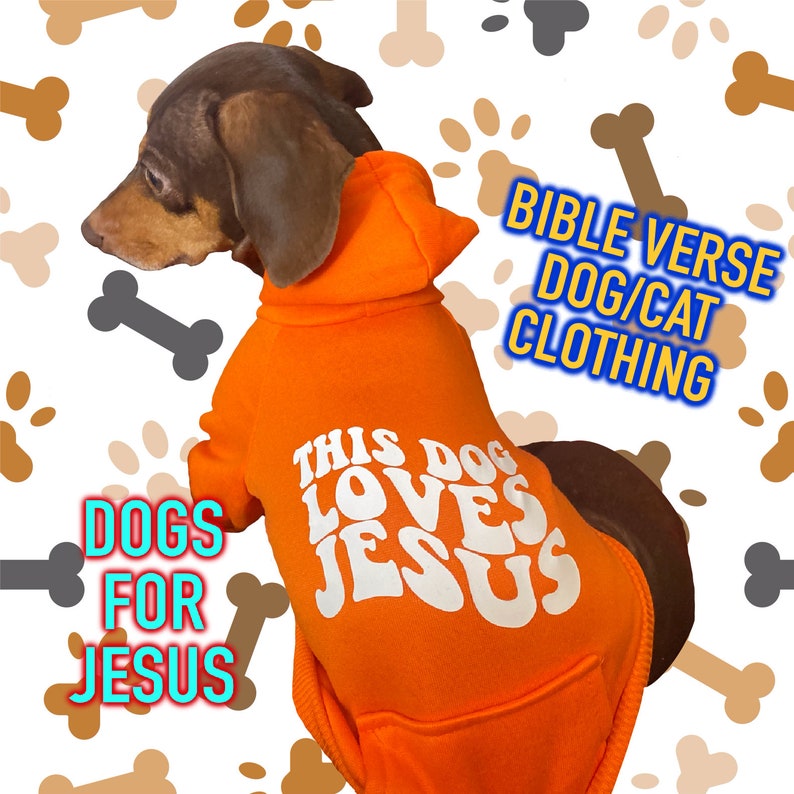 This Dog Loves Jesus I Praise Jesus When I Bark Shirt for Dog Christian ...
