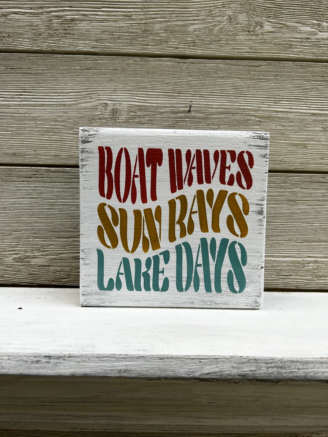 Boat Rays Sun Days Lake Days Wood Sign/lake Wood Sign/summer Wood Sign ...