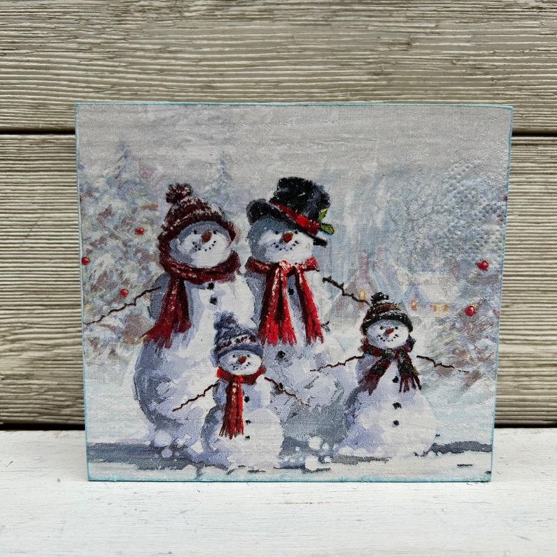 Snowman Decor - Etsy