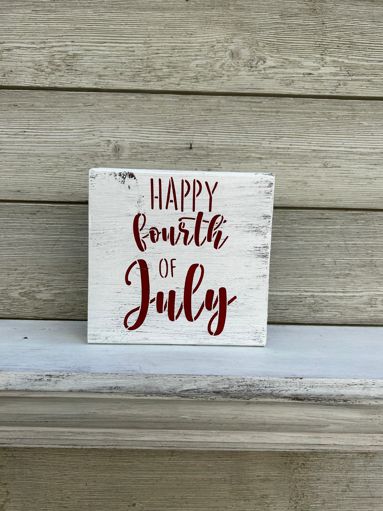 Oh My Stars Patriotic Wood Sign/rustic Patriotic Decor Sign/4th of July ...