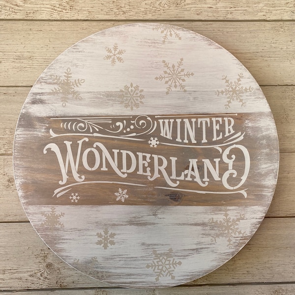Winter Door - Etsy