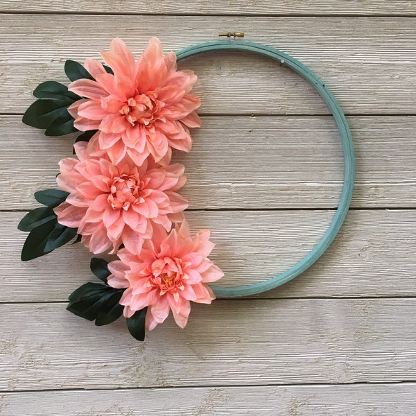 Embroidery Hoop Wreath - Etsy