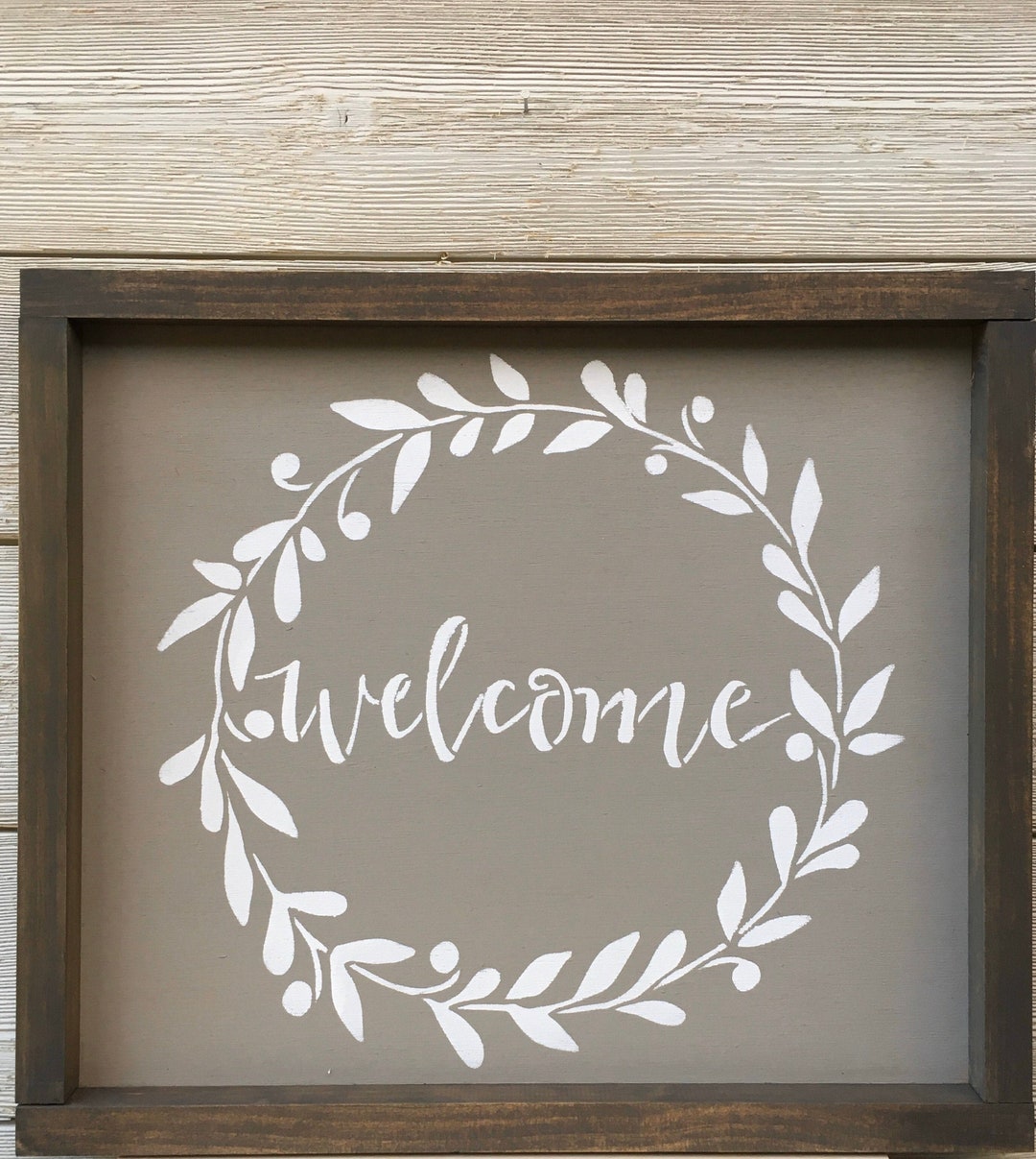 Rustic Farmhouse Welcome Sign/farmhouse Decor/farmhouse Sign - Etsy