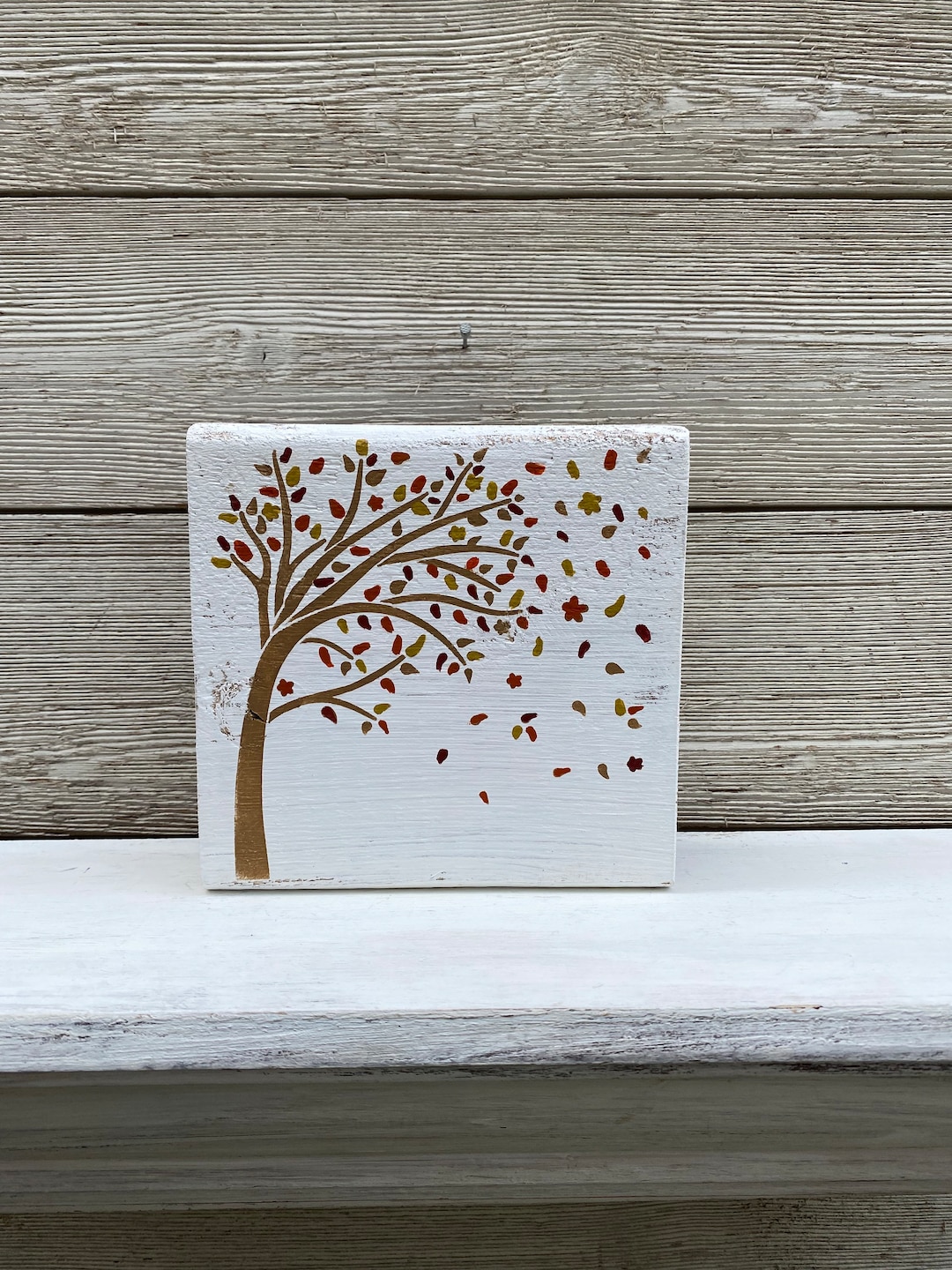 Fall Tree Wood Sign/fall Tree/fall Decor/autumn Decor/fall Home Decor ...