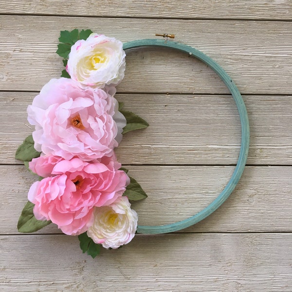 Embroidery Hoop Wreath - Etsy