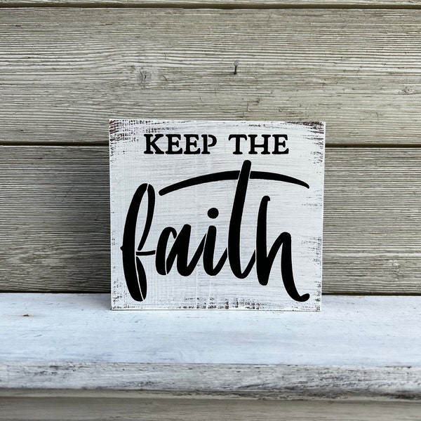 Faith Sign - Etsy
