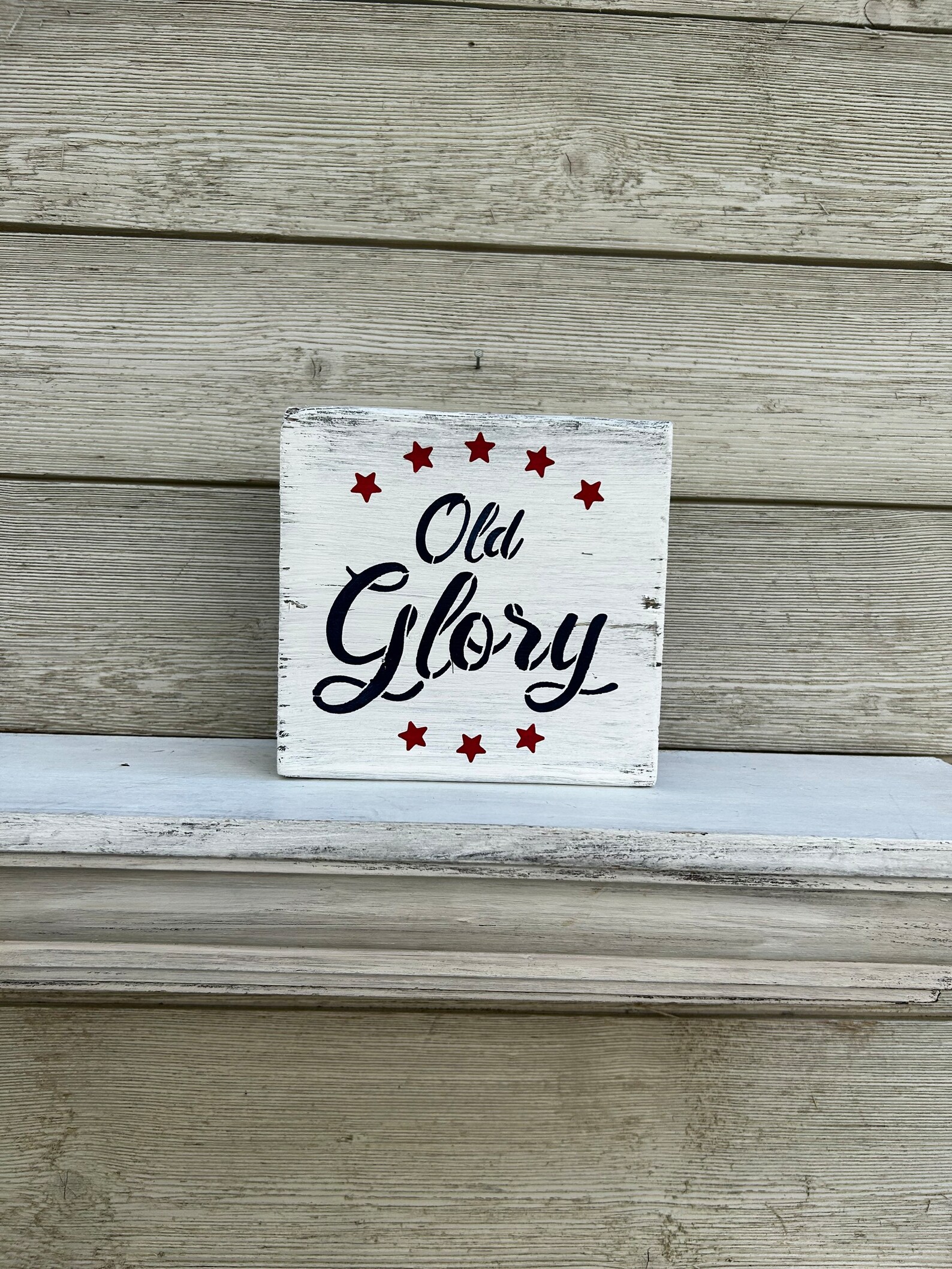 Oh My Stars Patriotic Wood Sign/rustic Patriotic Decor Sign/4th of July ...
