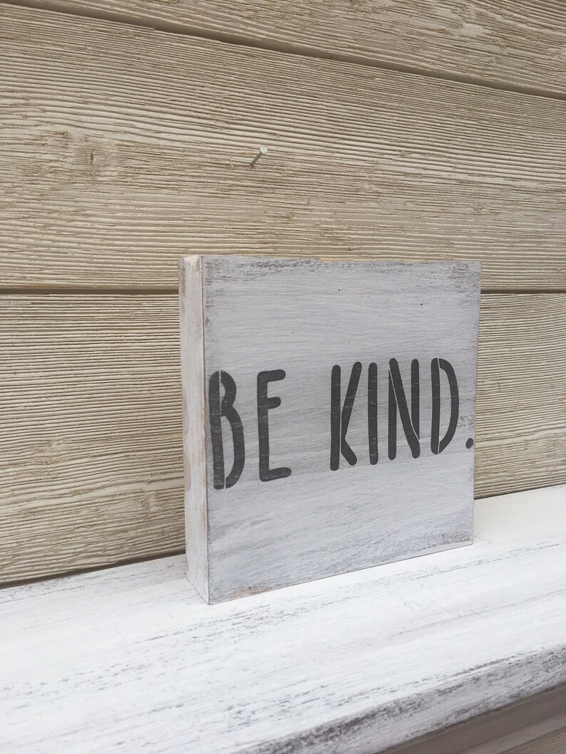 Be Kind Wood Sign/be the Good Wood Sign/be the Light Wood - Etsy