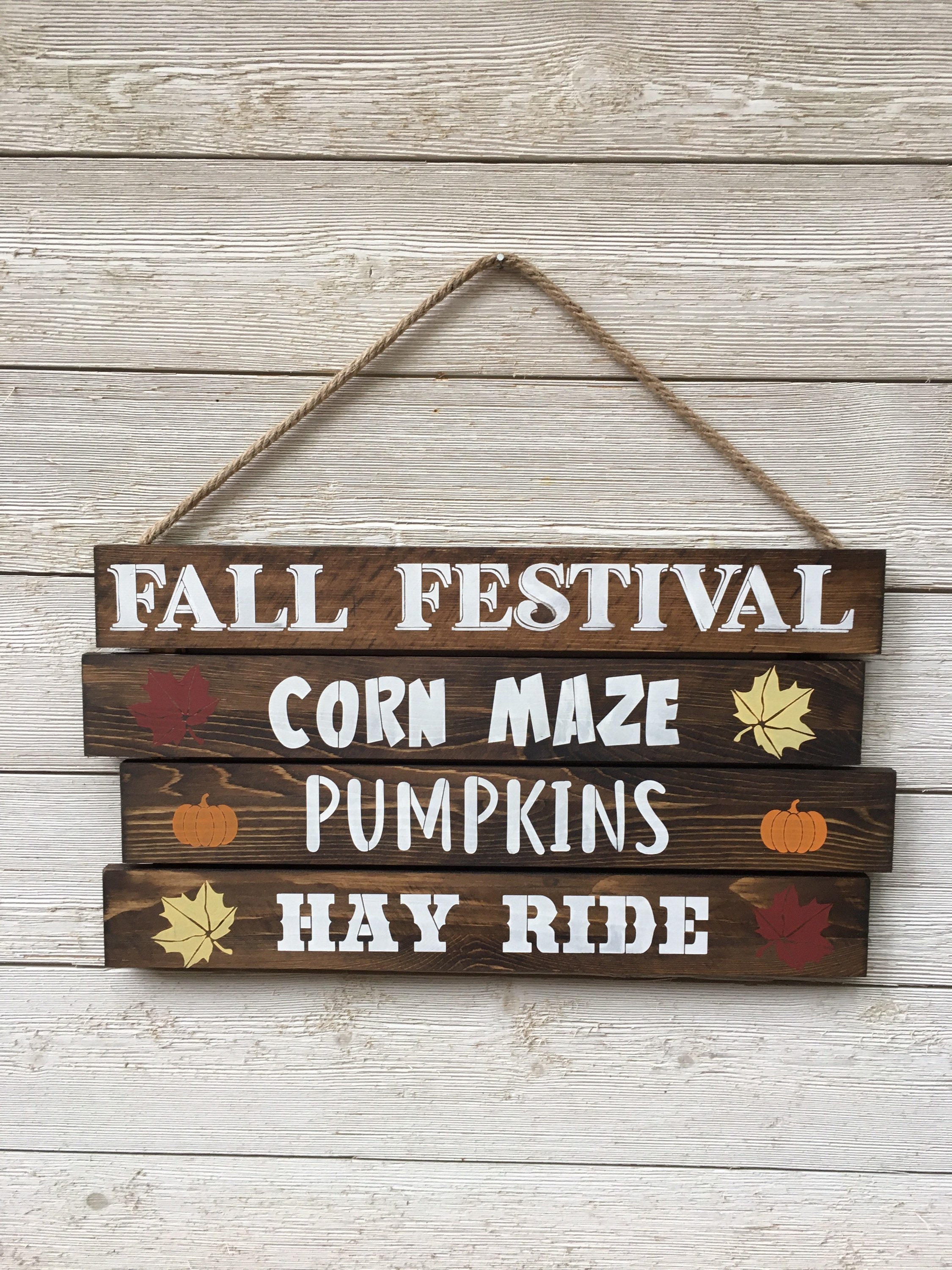 Hay Ride Sign