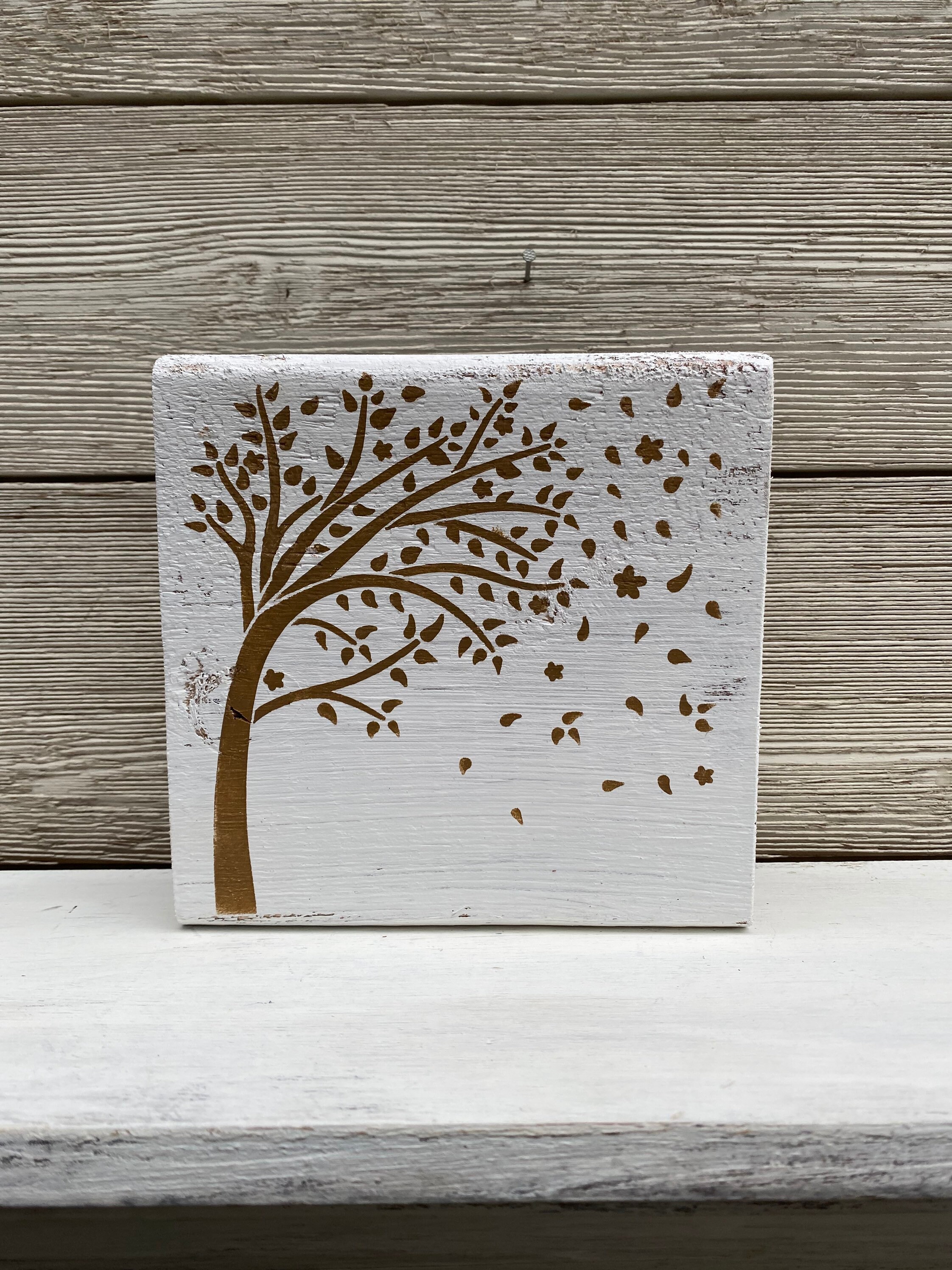 Fall Tree Wood Sign/fall Tree/fall Decor/autumn Decor - Etsy