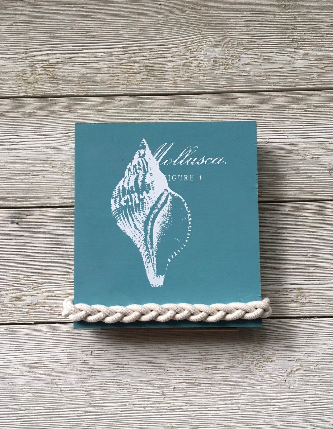 Seashell Wood Sign/coastal Decor/seashell Sign - Etsy