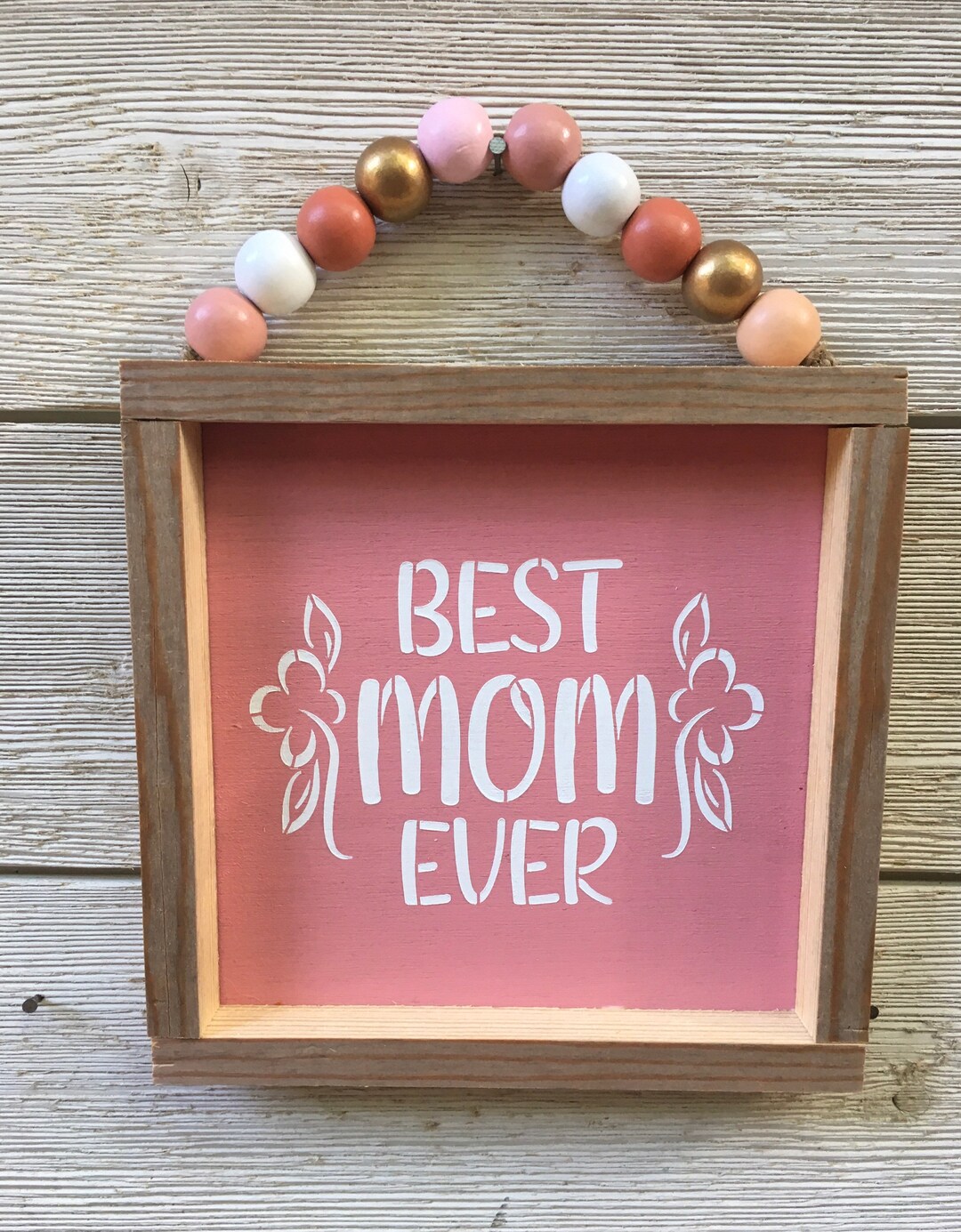 Best Mom Ever Wood Sign/i Love You Mom Wood Sign/mother’s Day Gift ...