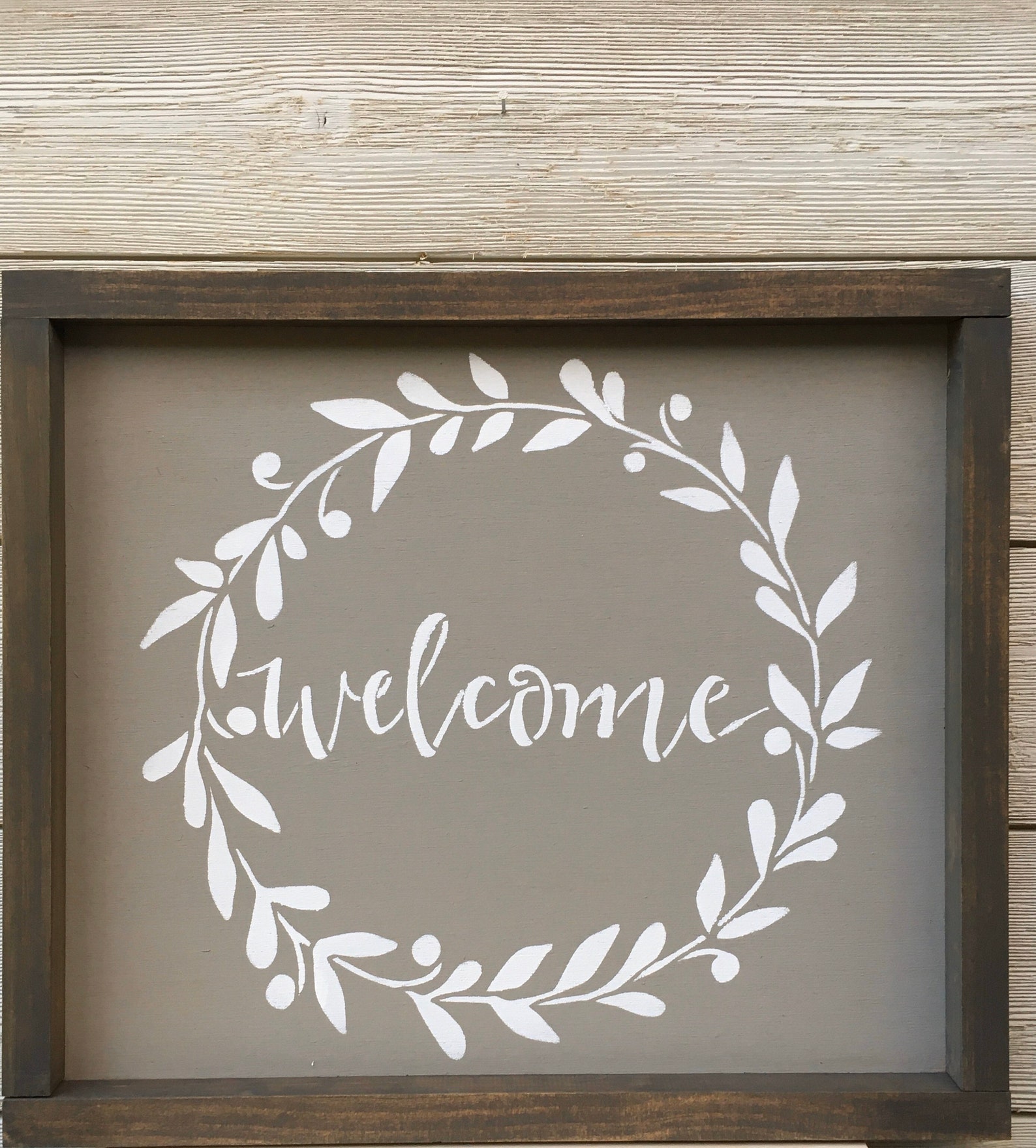 Rustic Farmhouse Welcome Sign/farmhouse Decor/farmhouse Sign - Etsy