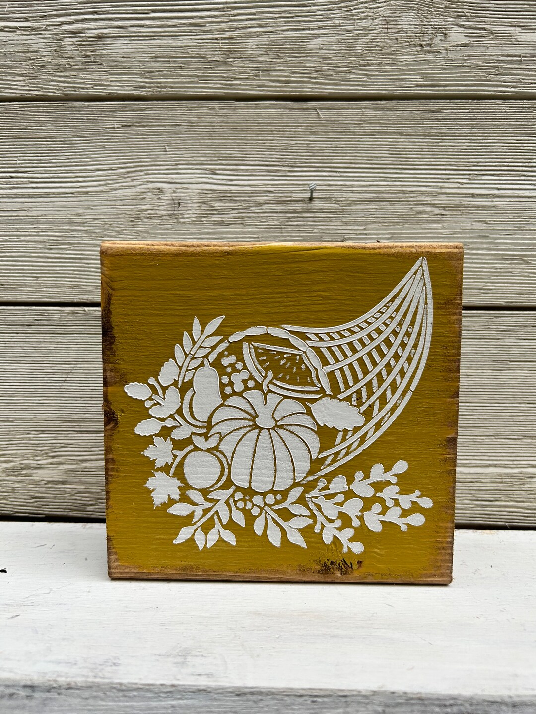Cornucopia Rustic Fall Wood Sign/fall Decor/fall Decor Sign/fall Home ...