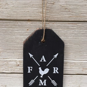 Farmhouse Wood Tag /farmhouse Tag/farmhouse Decor/farmhouse - Etsy