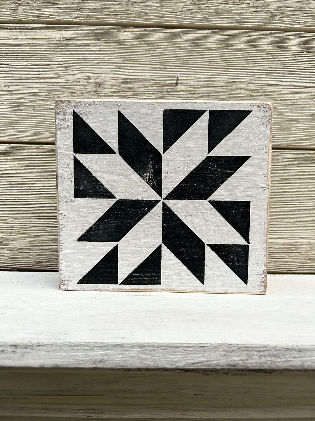Barn Quilt Wood Block Signs/barn Quilt Wood Sign/farmhouse Wood Sign ...