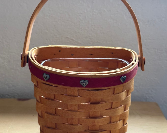 Longaberger Love Notes Basket 2002 - Etsy