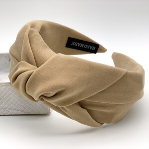 Soft Solid Color Headband for Women, Soft Knotted Headbands, Soft ...