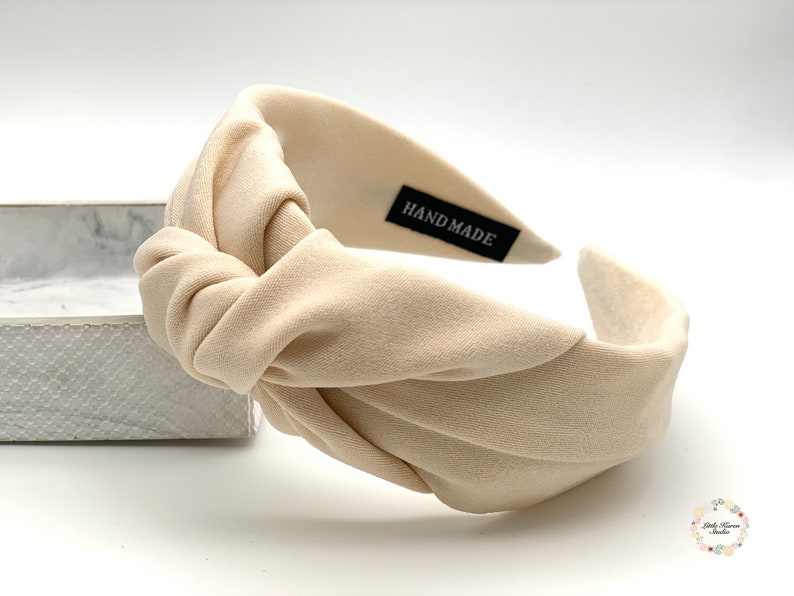 Soft Solid Color Headband for Women Soft Knotted Headbands - Etsy