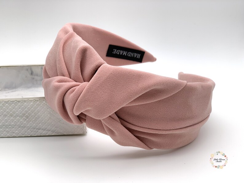 Soft Solid Color Headband for Women Soft Knotted Headbands - Etsy