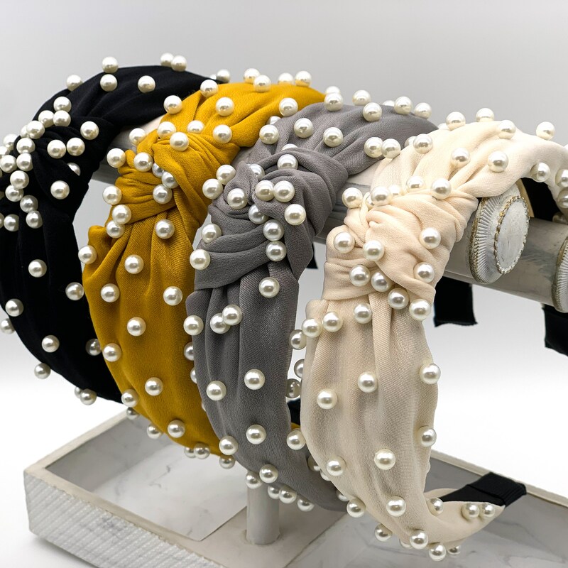 Pearl Headband - Etsy