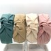 Soft Solid Color Headband for Women, Soft Knotted Headbands, Soft ...