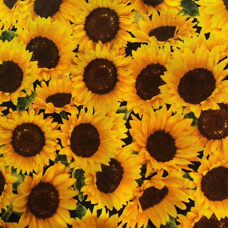 Sunflower Face Mask - Etsy