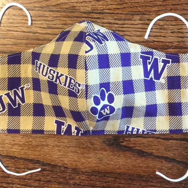 University of Washington Face Mask - Etsy