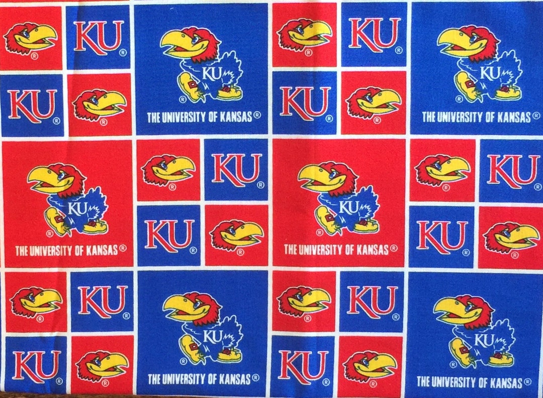 Kansas College University Sports: K-state WSU KU Face Masks - Fitted ...