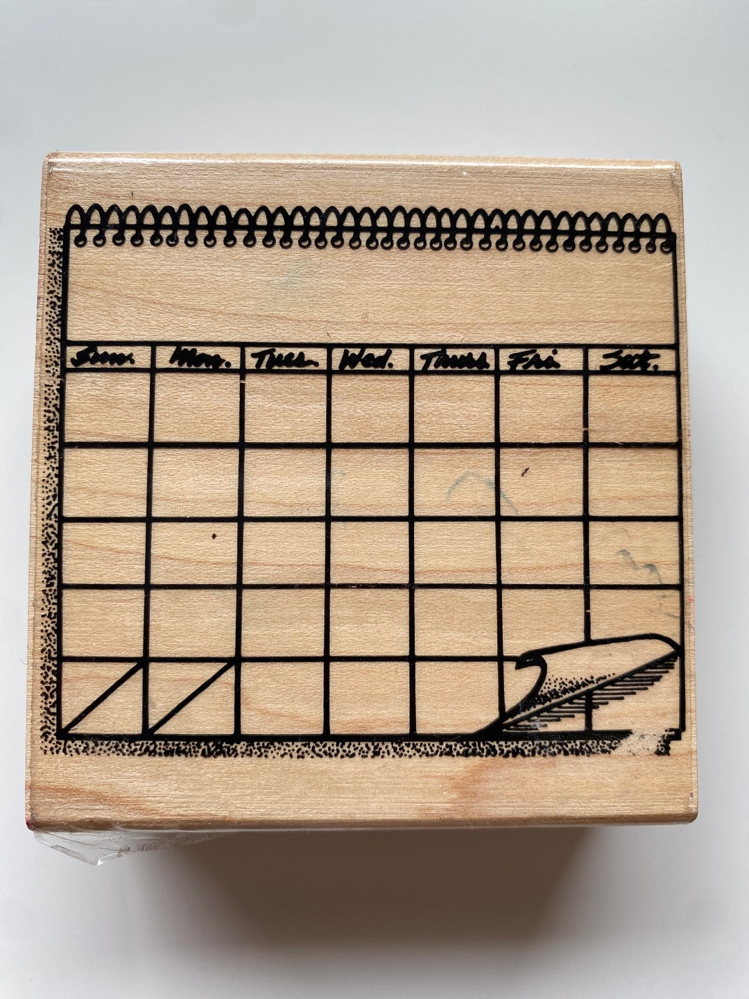 Design a Month Rubber Stamp - Etsy