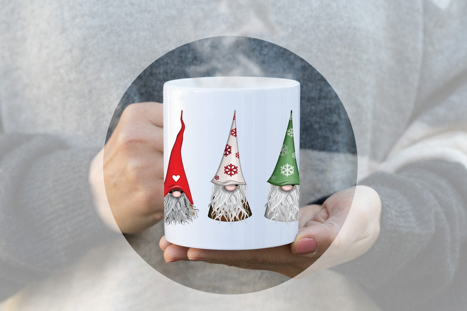Christmas Mug Gnomes Mug Santa Elf Mug Xmas Coffee Mug - Etsy UK