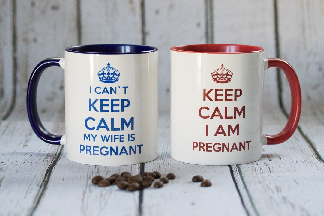 Funny Pregnancy Mugs, Future Mom Mug, Set of 2 Coffee Mugs, Future Dad ...