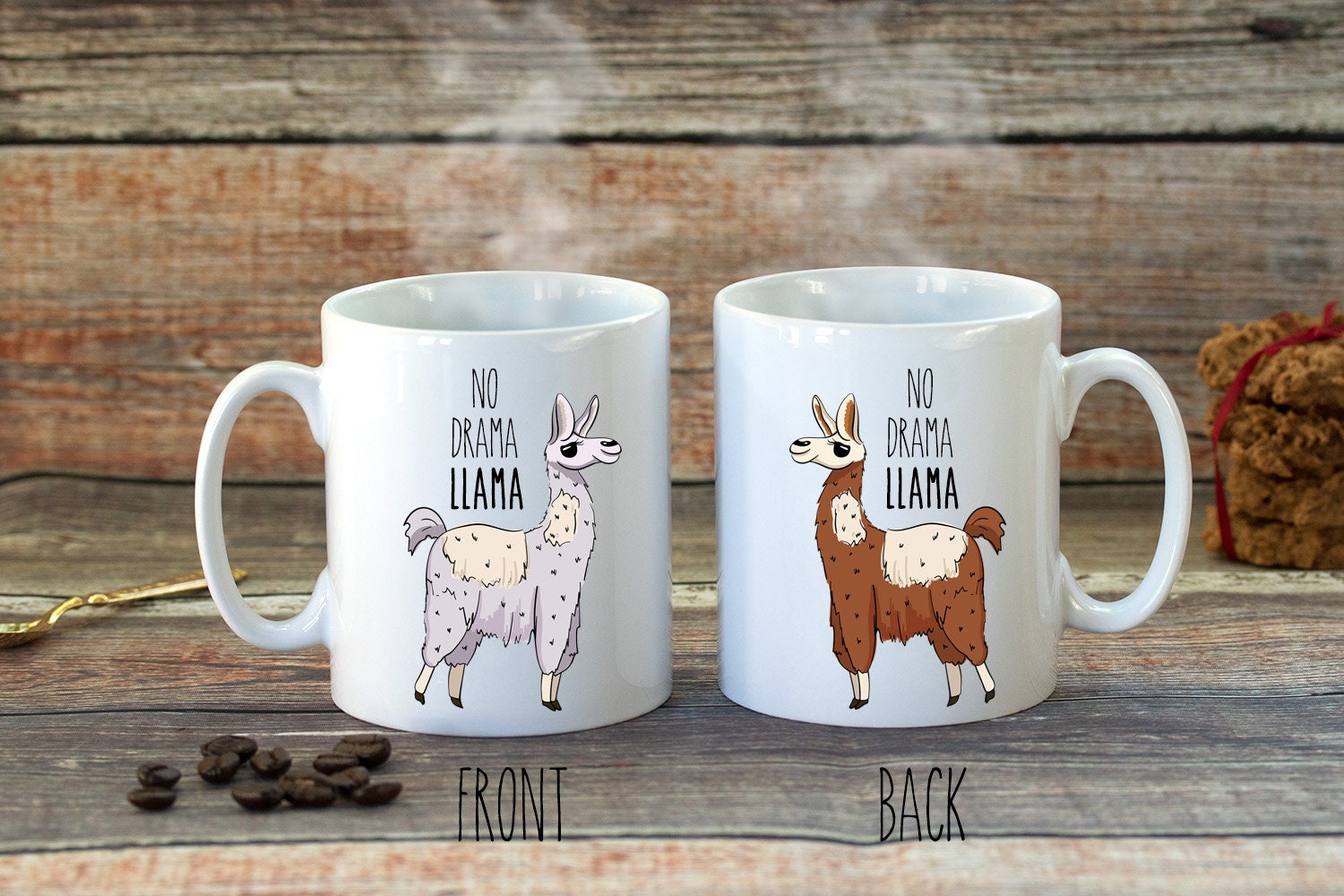 No Drama Llama Mug, Llama Gift Mug, Mother's Day Gift, Funny Llama Mug ...