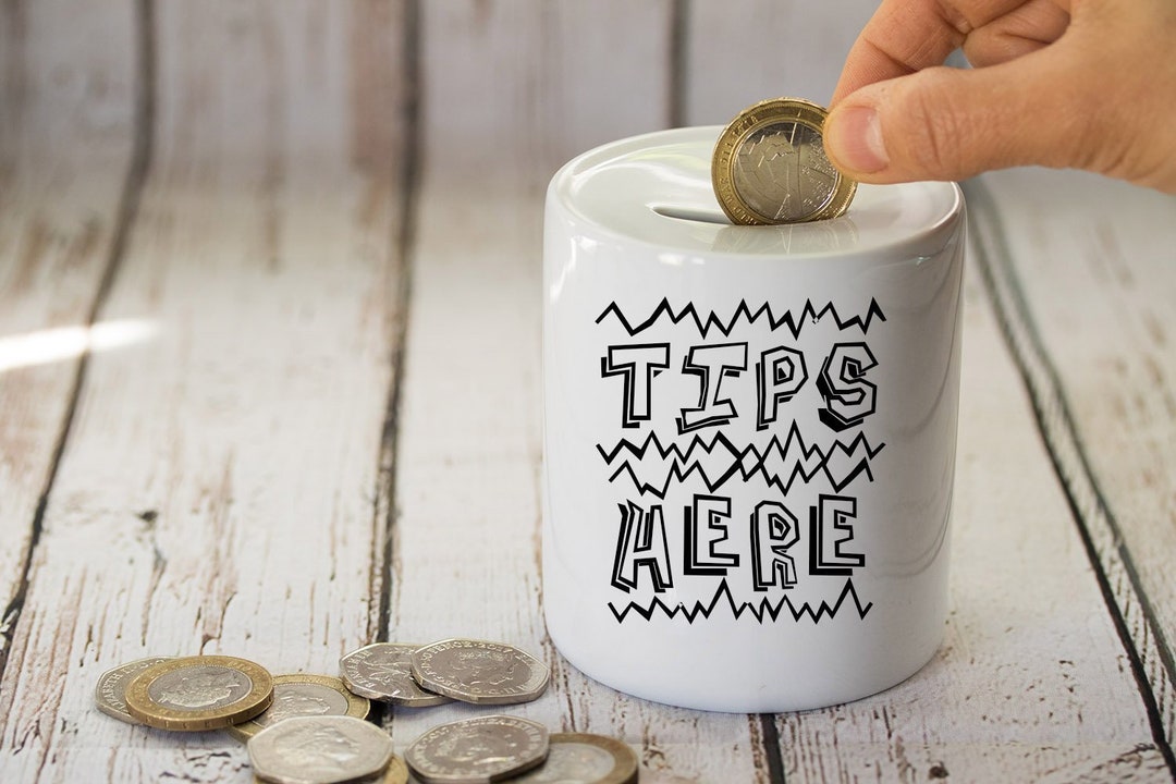 Ceramic Money Box, Customizable Coin Box, Office Gift, Tip Box ...